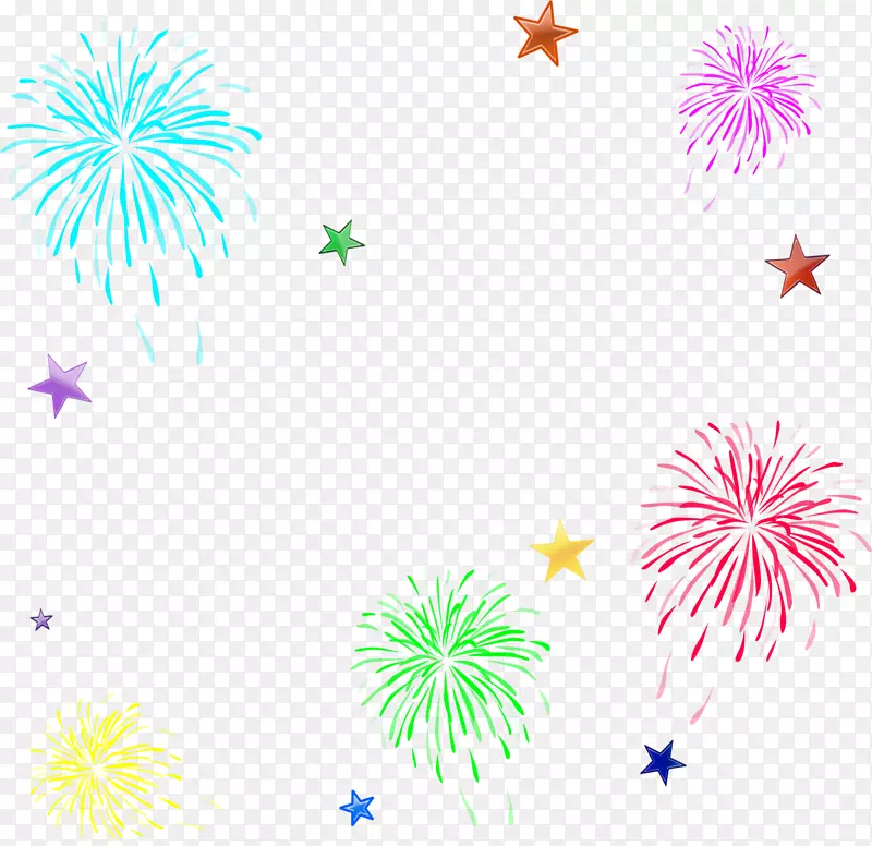 春节美丽多彩烟花PNG图片素材下载_图片编号jqokxawq-免抠素材网