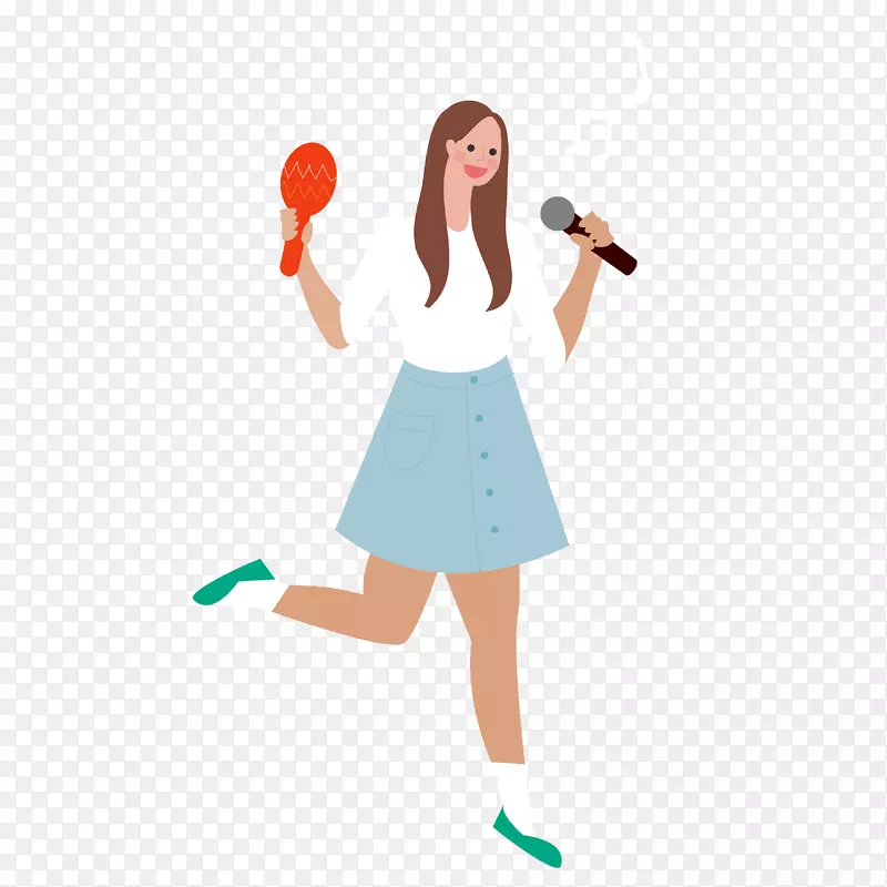 卡通人物唱歌素材图案PNG图片素材下载_图片编号yojlrprq-免抠素材网