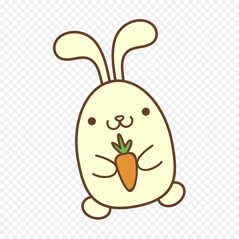 卡通小兔子PNG图片素材下载_图片编号qreemxjy-免抠素材网