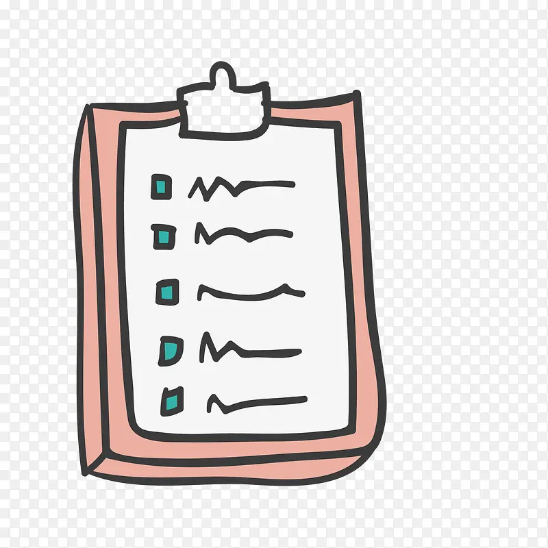 卡通任务清单设计矢量图PNG图片素材下载_图片编号ylnjbnry-免抠素材网