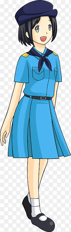 矢量卡通女孩png图PNG图片素材下载_图片编号qggpvlgq-免抠素材网