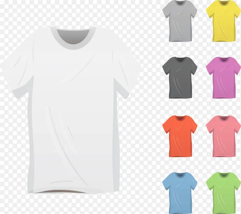 可爱卡通彩色T恤PNG图片素材下载_图片编号qjwvnroy-免抠素材网