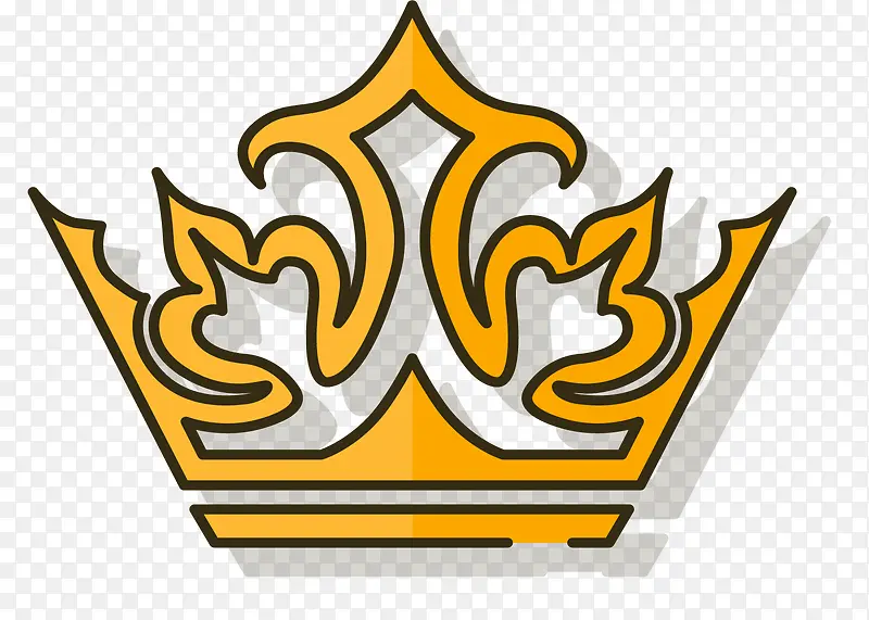 镂空的细小的黄金王冠PNG图片素材下载_图片编号qkbbanky-免抠素材网