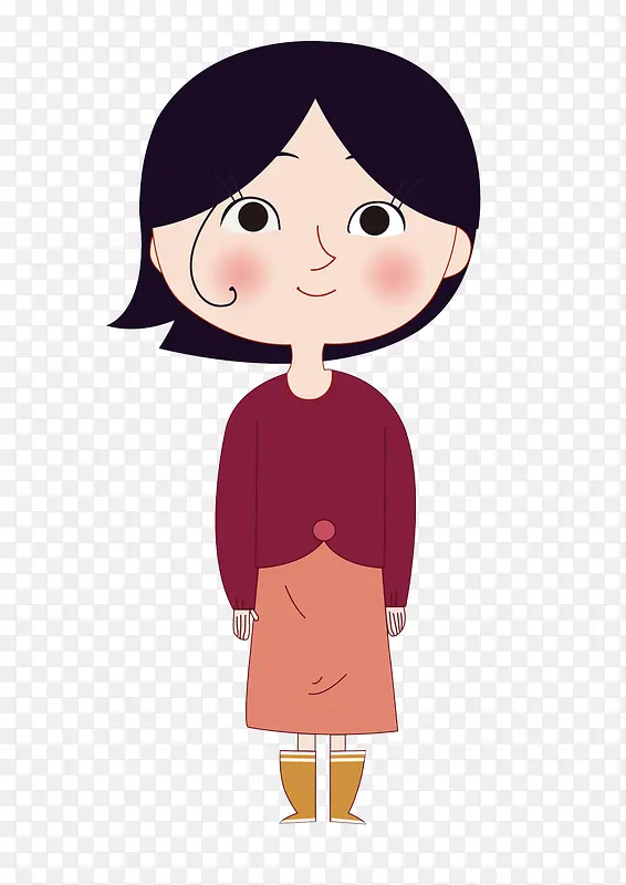 卡通女性PNG图片素材下载_图片编号yjwxjarq-免抠素材网