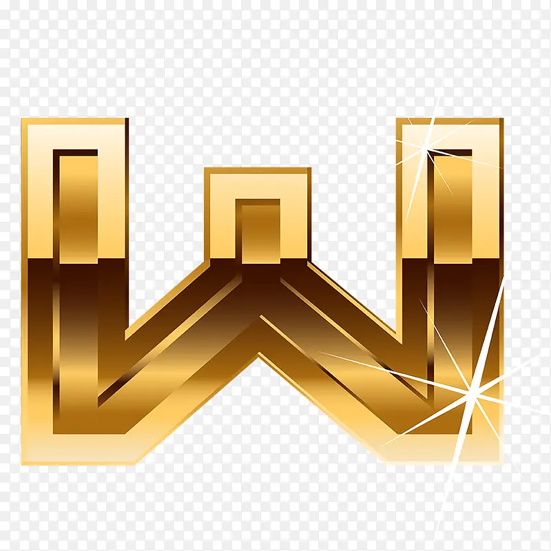 金色光芒英文字母WPNG图片素材下载_图片编号qwezdkdq-免抠素材网