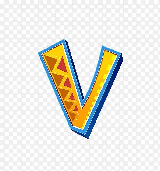 长颈鹿字母vPNG图片素材下载_图片编号qbnnmbgq-免抠素材网