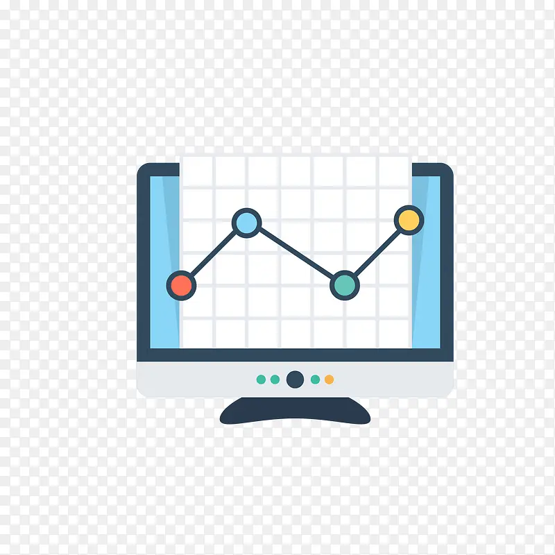 矢量数据分析电脑商务图标PNG图片素材下载_图片编号yddegmby-免抠素材网