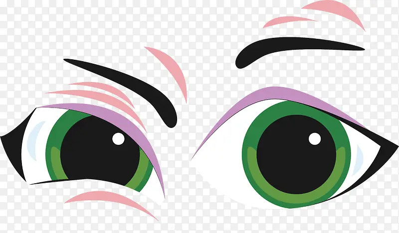 手绘眼睛卡通眼睛PNG图片素材下载_图片编号qrrvpozq-免抠素材网