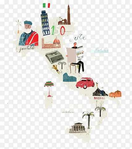 意大利地图PNG图片素材下载_图片编号ynevaboq-免抠素材网