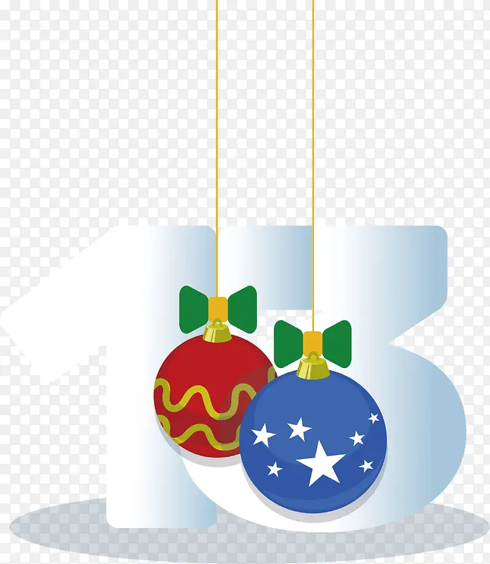圣诞球数字13PNG图片素材下载_图片编号qvjlkedq-免抠素材网