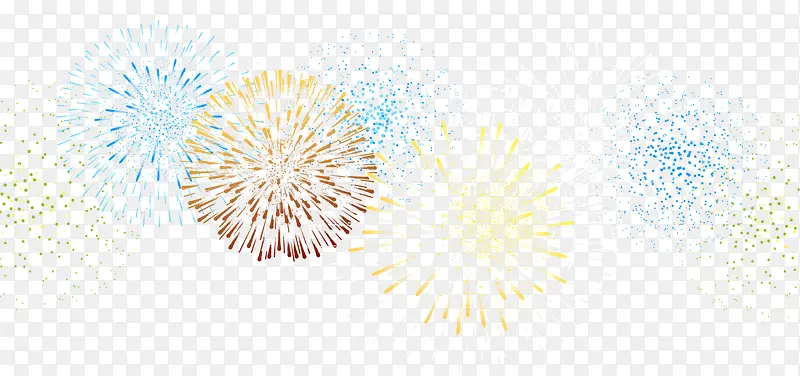 春节密集多彩烟花PNG图片素材下载_图片编号qebvjvvy-免抠素材网
