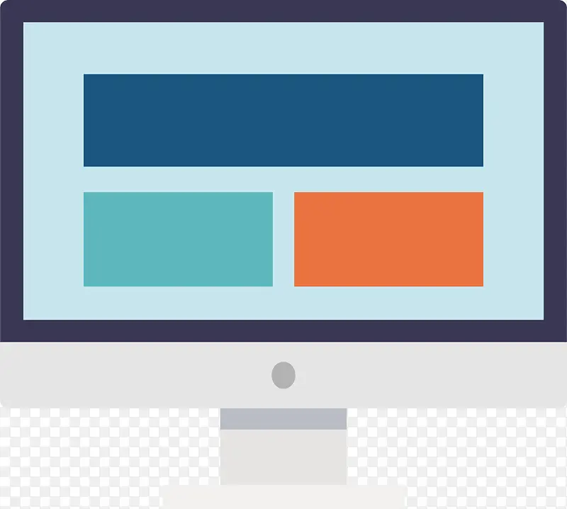 台式电脑金融商务办公图形PNG图片素材下载_图片编号ymrljjkj-免抠素材网