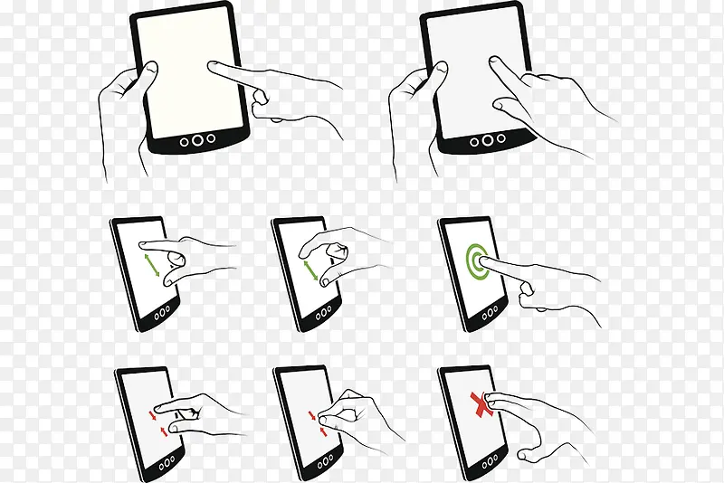 手机程序开发手势png图片素材下载图片编号ypaxnjdl 免抠素材网