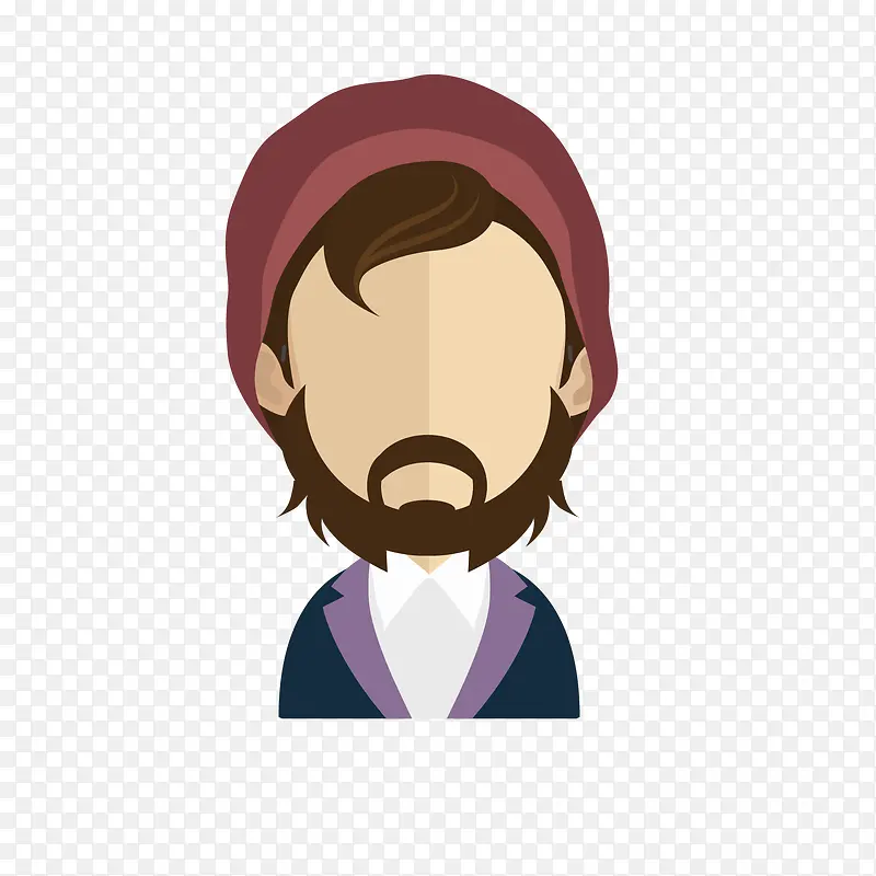 矢量卡通扁平化科技男人人头PNG图片素材下载_图片编号qarrrmnx-免抠素材网