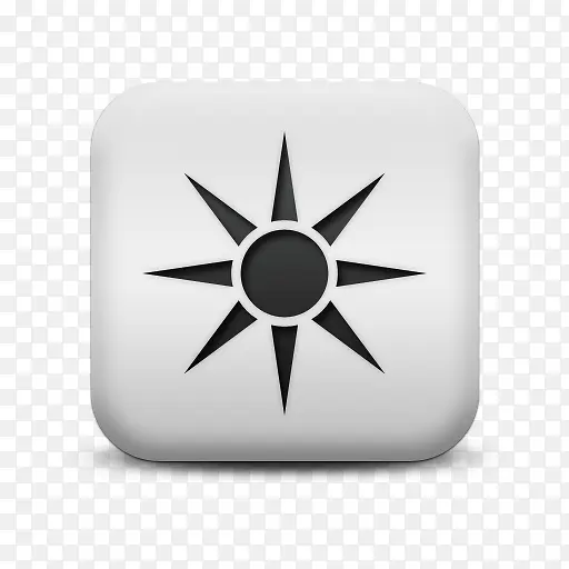 磨砂白广场图标自然奇迹太阳PSPNG图片素材下载_图片编号qzoodzrb-免抠素材网