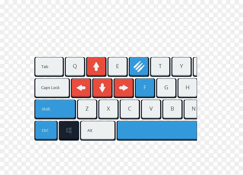 AWSD键盘UIPNG图片素材下载_图片编号qmrrmrjn-免抠素材网