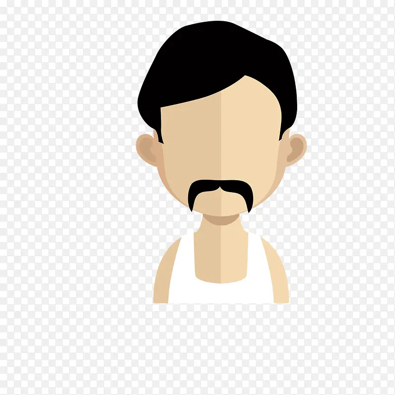 矢量装饰卡通扁平化科技人头PNG图片素材下载_图片编号ynvvkgkw-免抠素材网