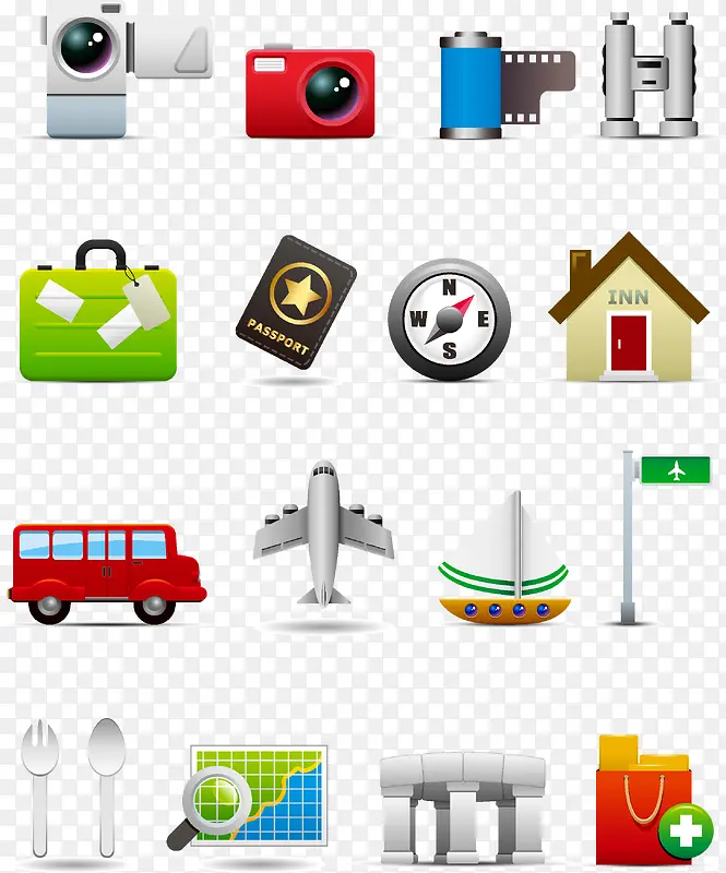 旅行图标PNG图片素材下载_图片编号ynvgrjmb-免抠素材网