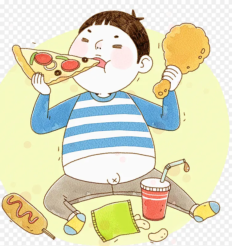 暴饮暴食饮食习惯PNG图片素材下载_图片编号yezrlxex-免抠素材网