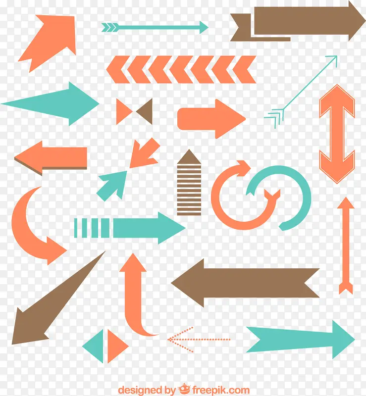 矢量创意箭头图标PNG图片素材下载_图片编号qrmngdna-免抠素材网