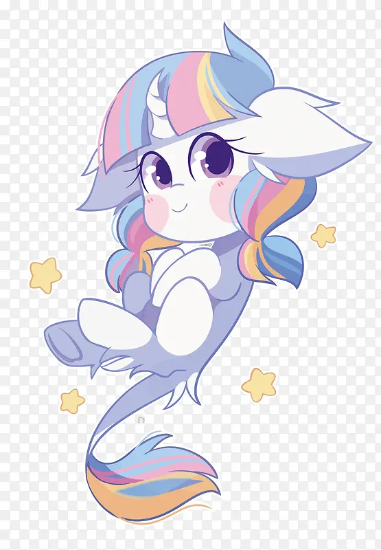 矢量彩虹小马PNG图片素材下载_图片编号yjeojngb-免抠素材网