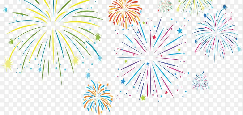 卡通烟花矢量图下载PNG图片素材下载_图片编号qlvapzpz-免抠素材网