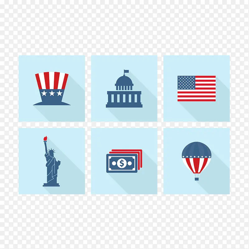 美国的标志矢量图PNG图片素材下载_图片编号yglboeal-免抠素材网