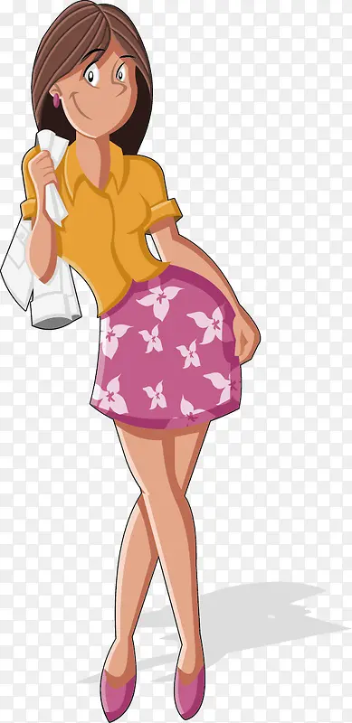 卡通女士PNG图片素材下载_图片编号qxjwdozb-免抠素材网