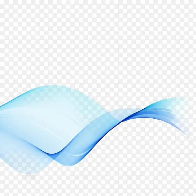 蓝色现代曲线透明底素材PNG图片素材下载_图片编号qvmpgnxa-免抠素材网