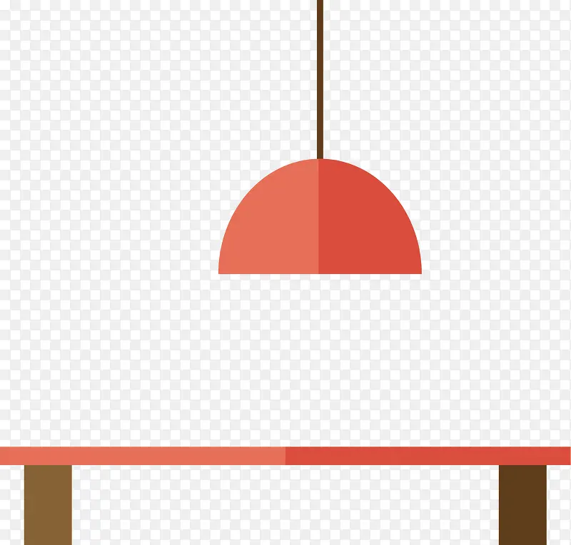 卡通扁平家居灯桌子PNG图片素材下载_图片编号ykprapvd-免抠素材网