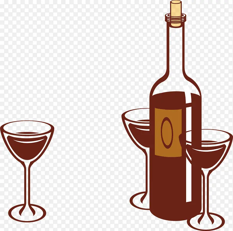 矢量手绘红酒PNG图片素材下载_图片编号qvvmegro-免抠素材网