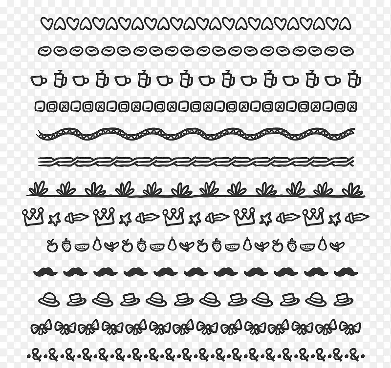 卡通花边设计矢量素材PNG图片素材下载_图片编号ylbvzjga-免抠素材网