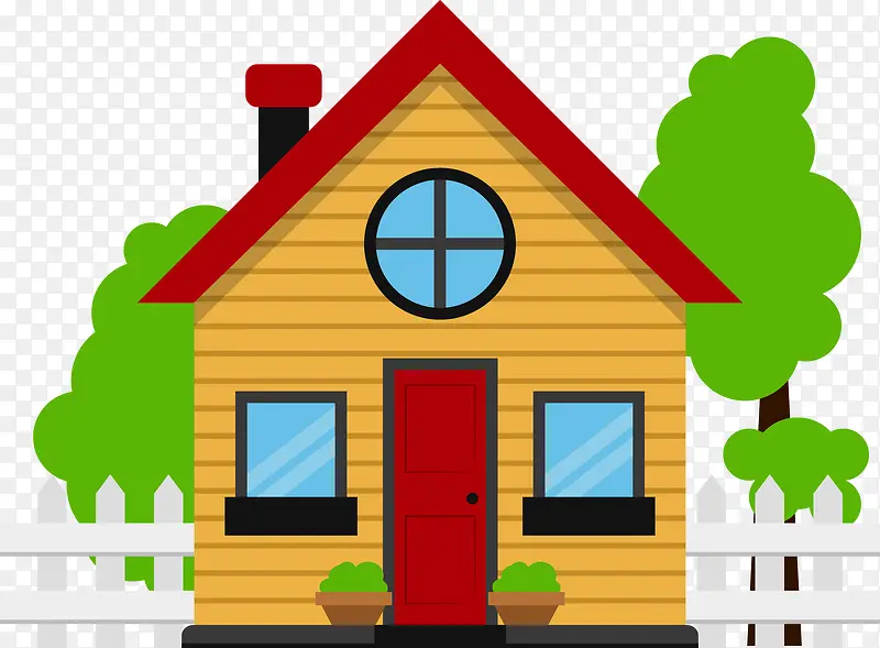 卡通房子PNG图片素材下载_图片编号qrvvjexv-免抠素材网