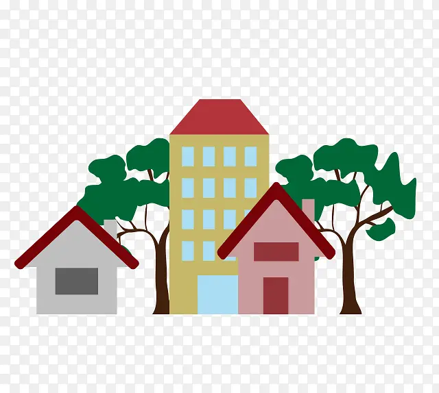 卡通房屋PNG图片素材下载_图片编号ynzzlrpe-免抠素材网