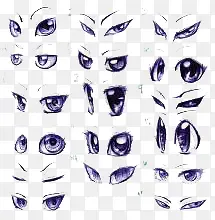 卡通眼睛PNG图片素材下载_图片编号ymjjbxbg-免抠素材网