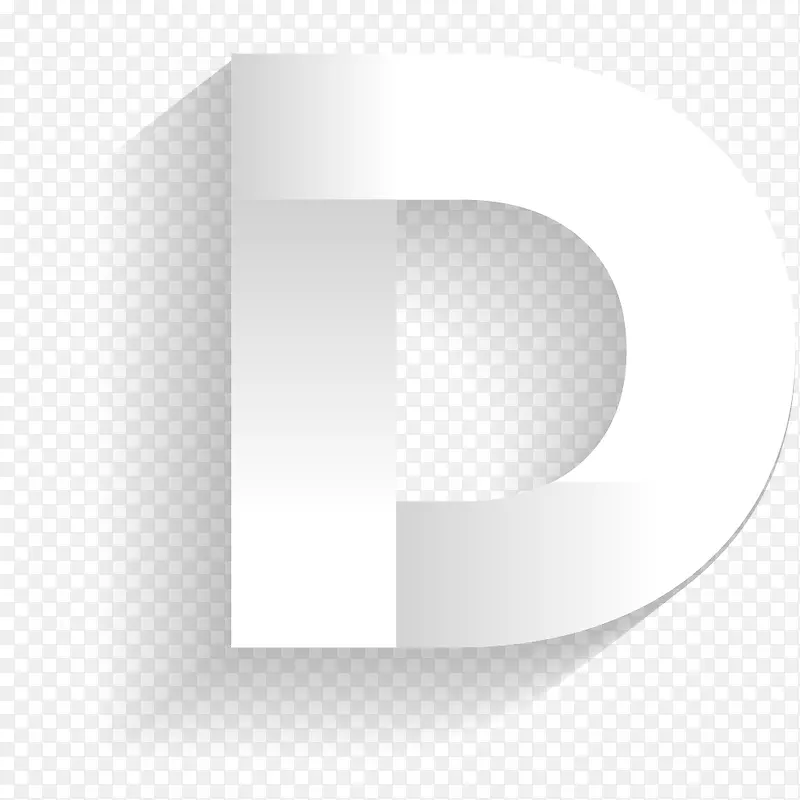 白色字母DPNG图片素材下载_图片编号qgejreov-免抠素材网