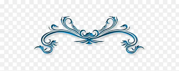 蓝色花边边框PNG图片素材下载_图片编号qvvwommm-免抠素材网