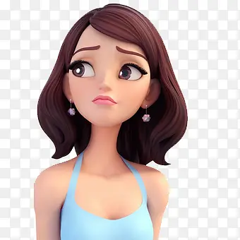 卡通女生PNG图片素材下载_图片编号qpewgnlk-免抠素材网