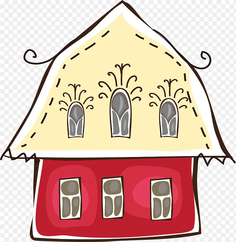 可爱卡通房子PNG图片素材下载_图片编号ynzomwdm-免抠素材网