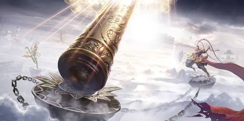 西游记卡通金箍棒PNG图片素材下载_图片编号yrvndvzg-免抠素材网