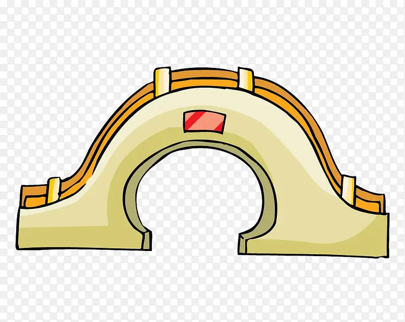 卡通拱桥PNG图片素材下载_图片编号yrvlaoan-免抠素材网