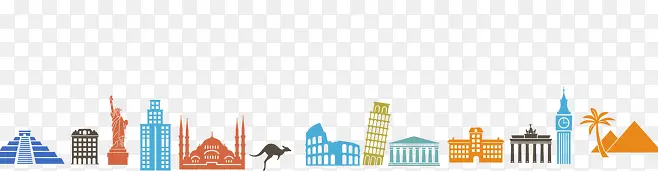 标志建筑群装饰PNG图片素材下载_图片编号yanpavep-免抠素材网