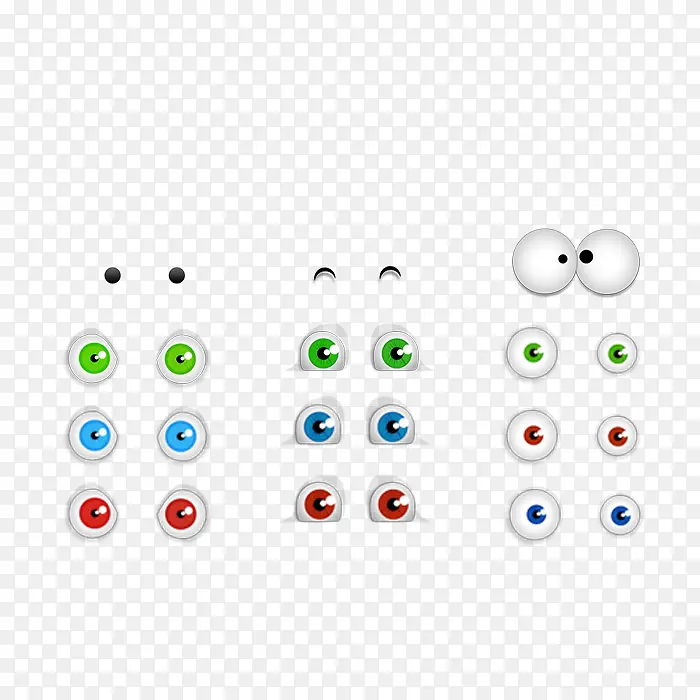 卡通眼睛PNG图片素材下载_图片编号qkelwnlv-免抠素材网