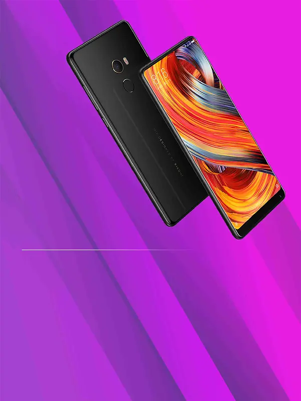 紫色清新简约小米mix2促销活动宣传背景图片素材下载_图片编号ylbdnnml-免抠素材网