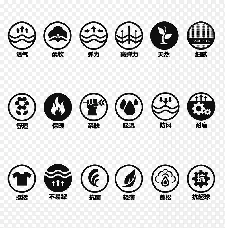 详情页图标合集PNG图片素材下载_图片编号qeggdmvz-免抠素材网