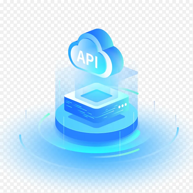 蓝色科技互联网服务器云端2.5d底座素材PNG图片素材下载_图片编号xdmlxkapon-免抠素材网